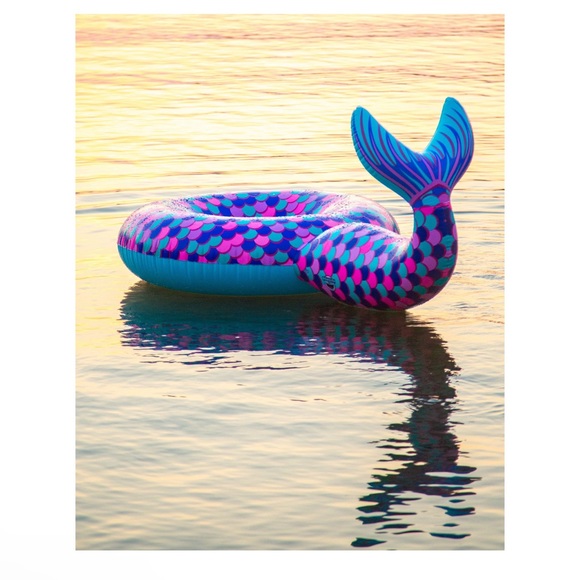 Bigmouth | Swim | Bigmouth Inc Giant Mermaid Tail Pool Float Funny ...